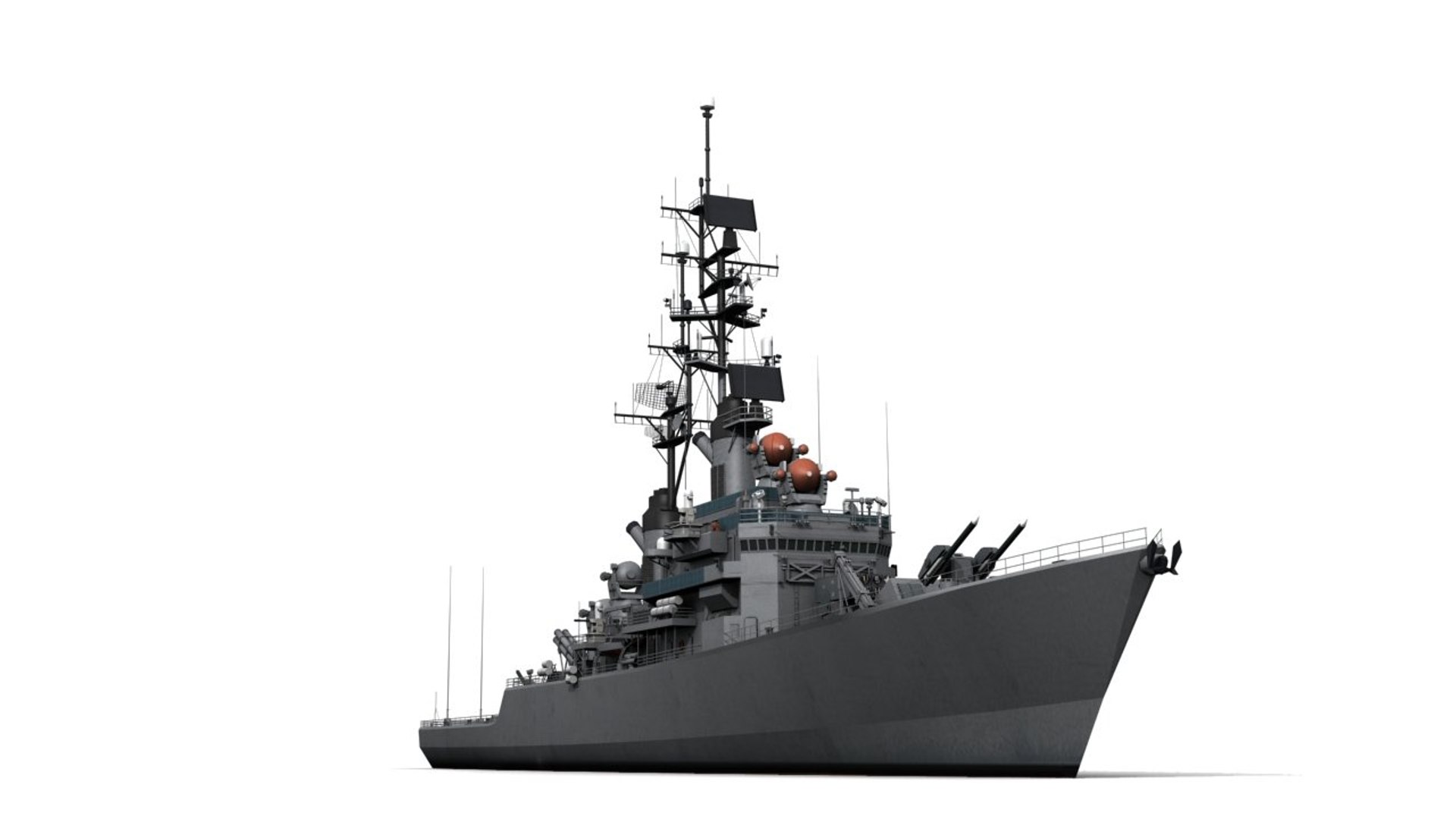 3D Uss Leahy Dlg-16 - TurboSquid 1483216