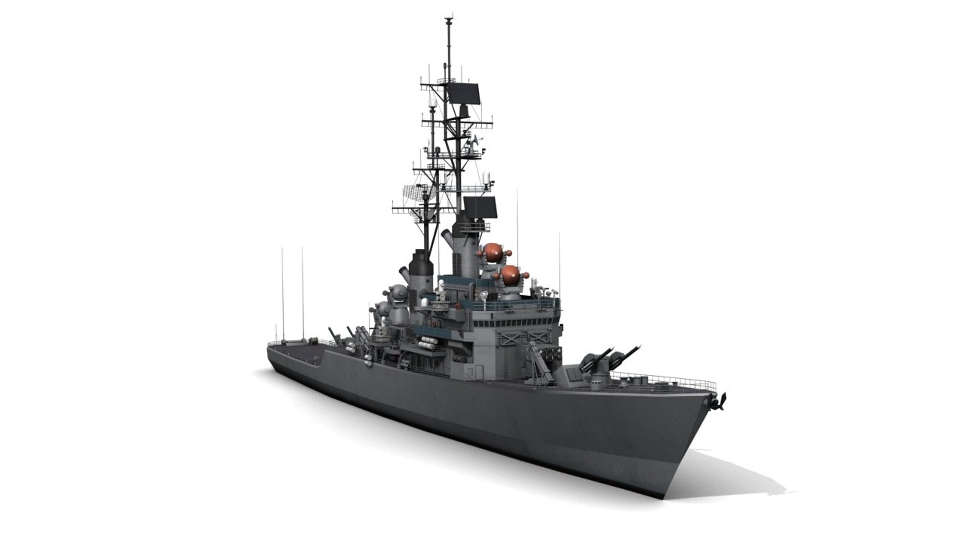 3D Uss Leahy Dlg-16 - TurboSquid 1483216