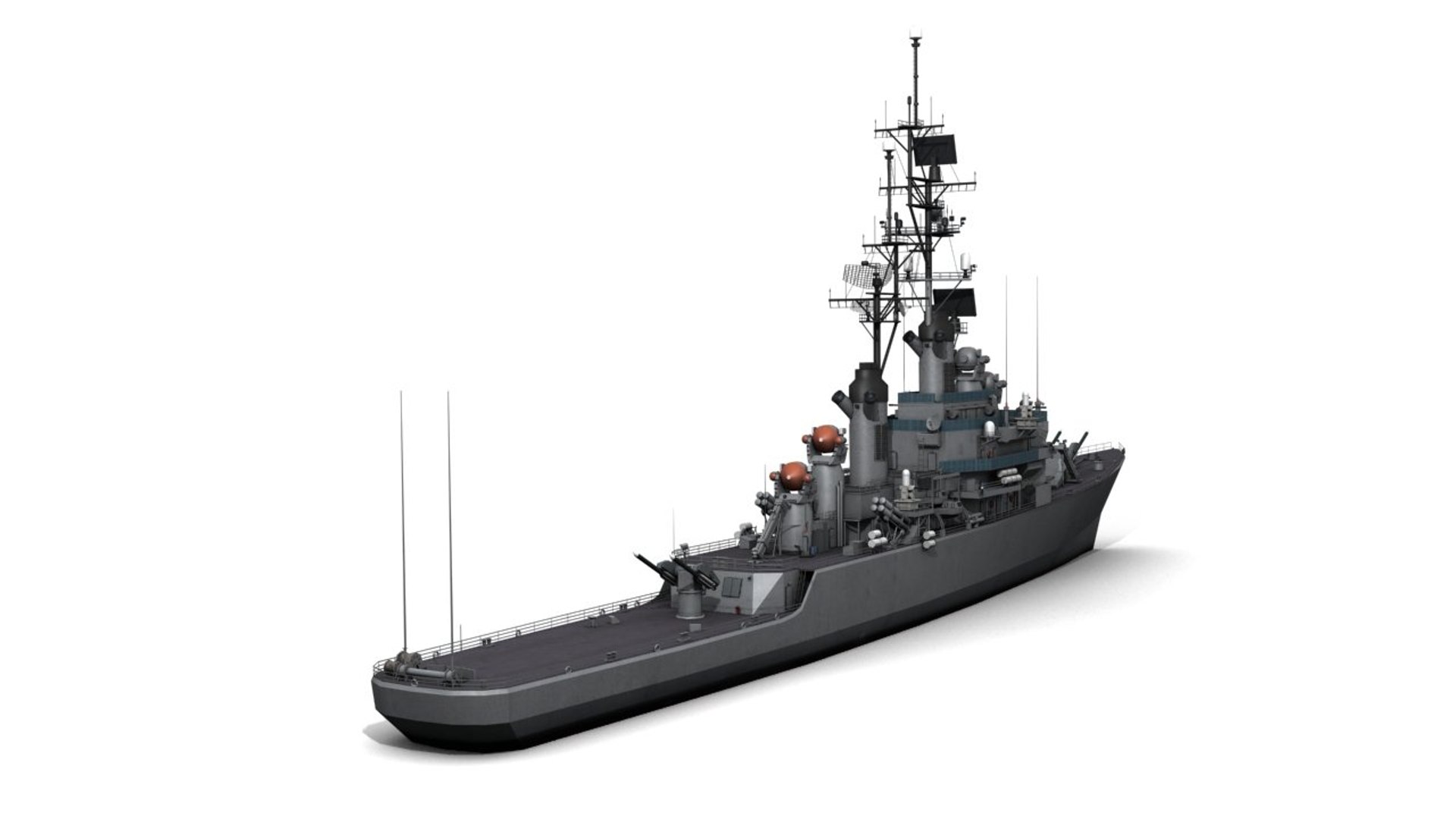 3D Uss Leahy Dlg-16 - TurboSquid 1483216