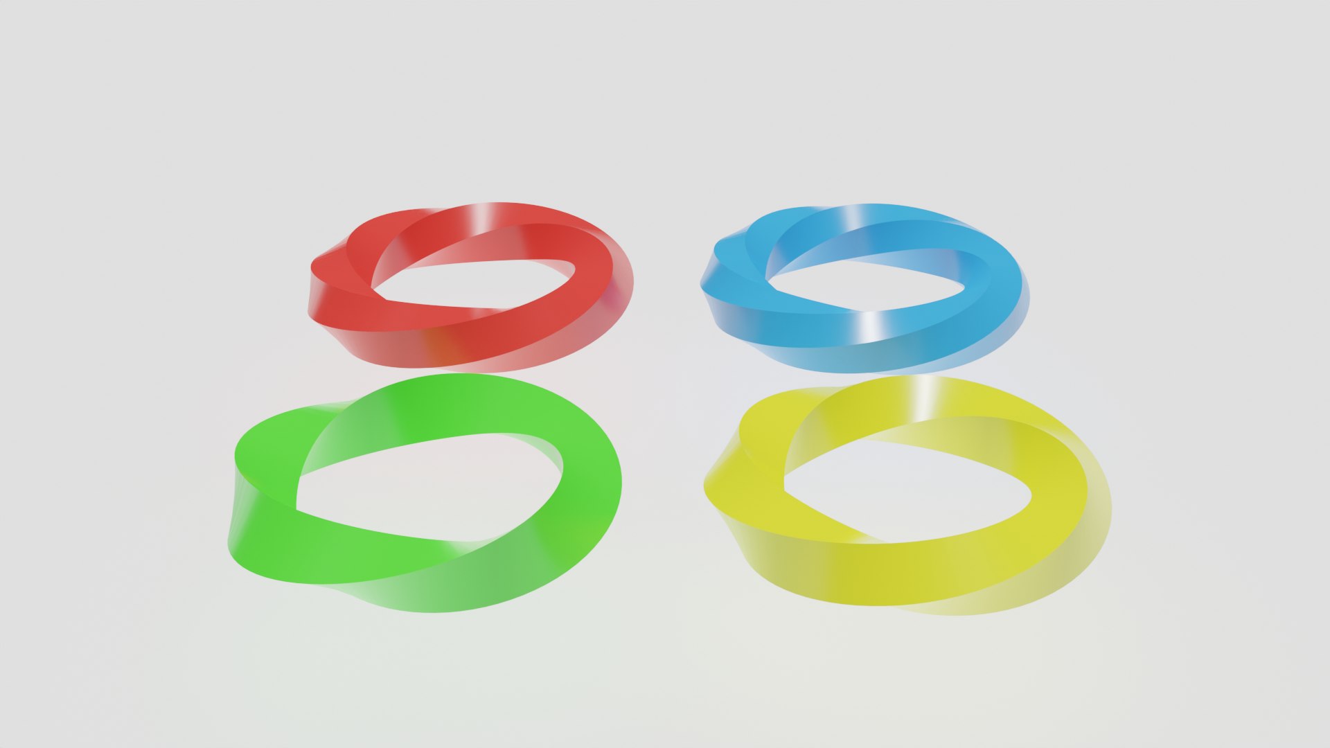 3D Selection Of Torus Objects Model - TurboSquid 2087038