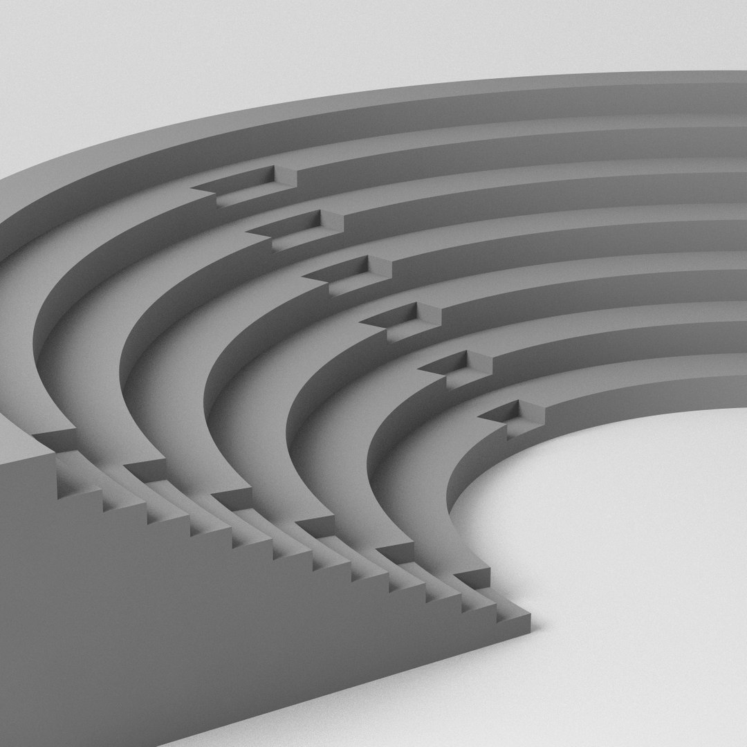 Free 3D Simple Amphitheater Model - TurboSquid 1319290