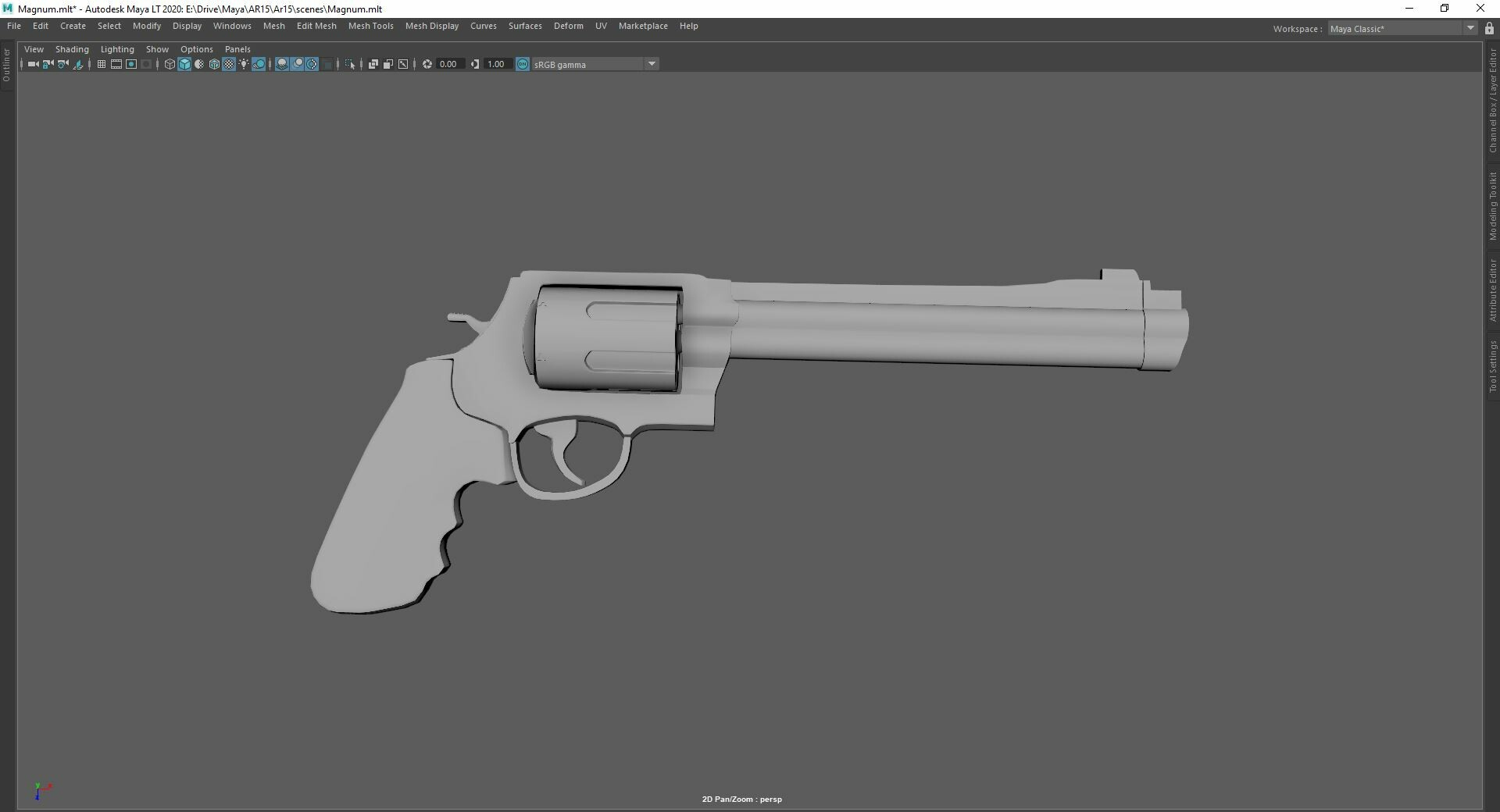 3D magnum 357 revolver - TurboSquid 1542509