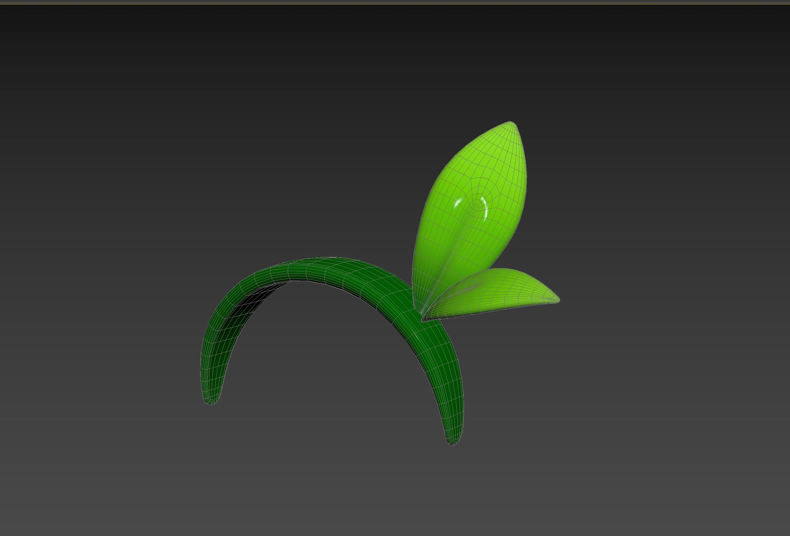3D Headband023 Leaf Headband - TurboSquid 2160306