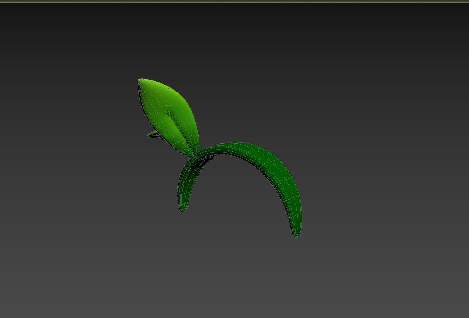 3D Headband023 Leaf Headband - TurboSquid 2160306
