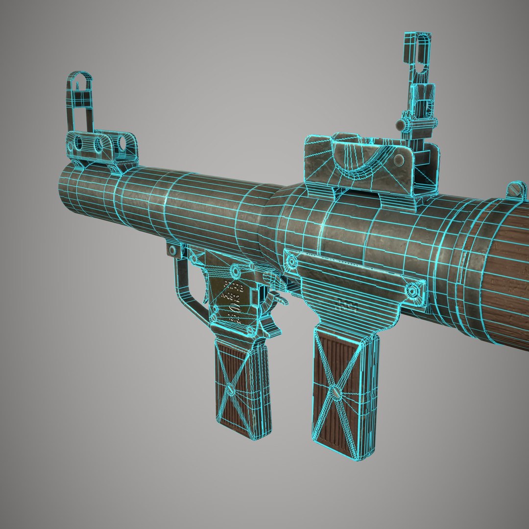 Rocket launcher 3D model - TurboSquid 1197868