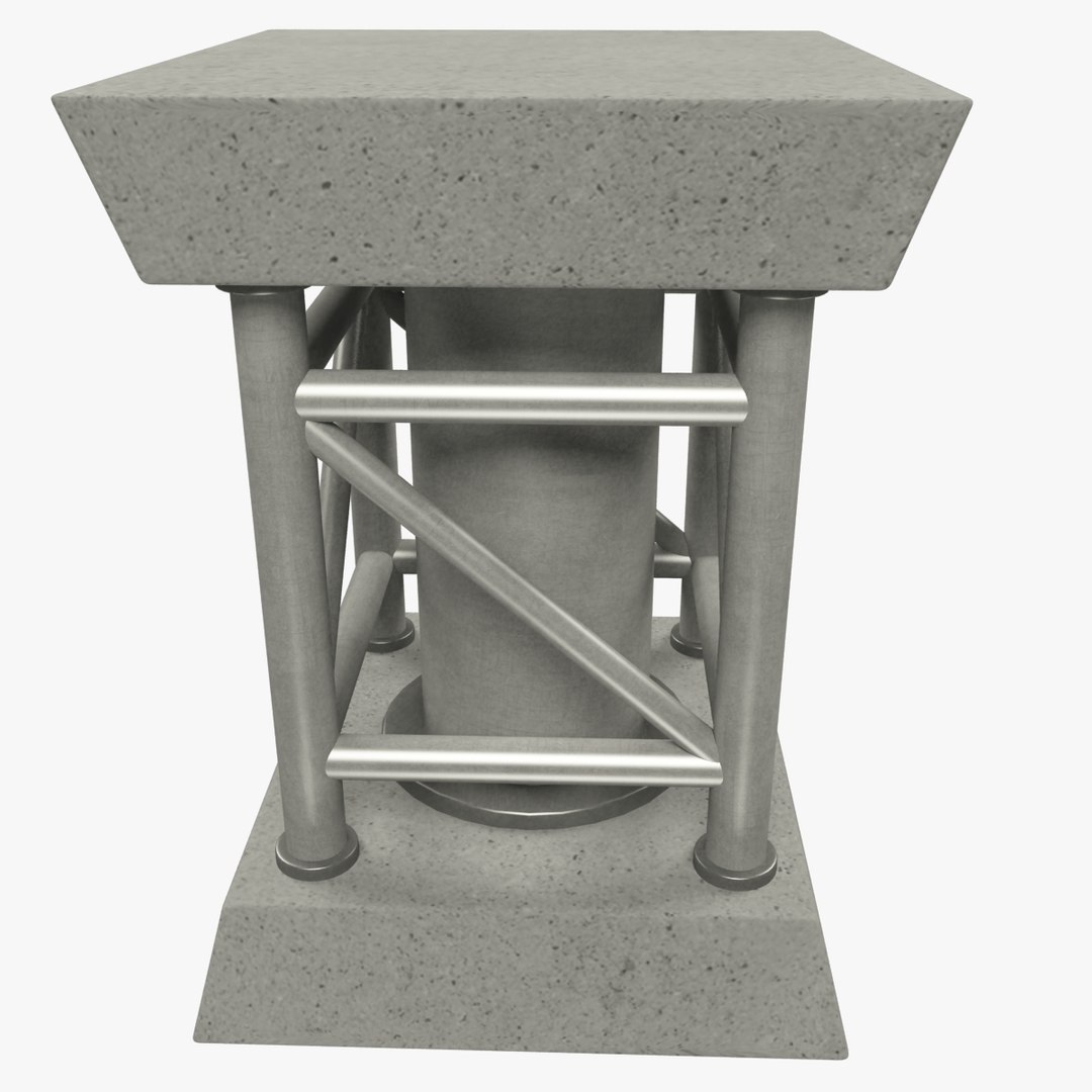 3D Truss Column Model - TurboSquid 1242136