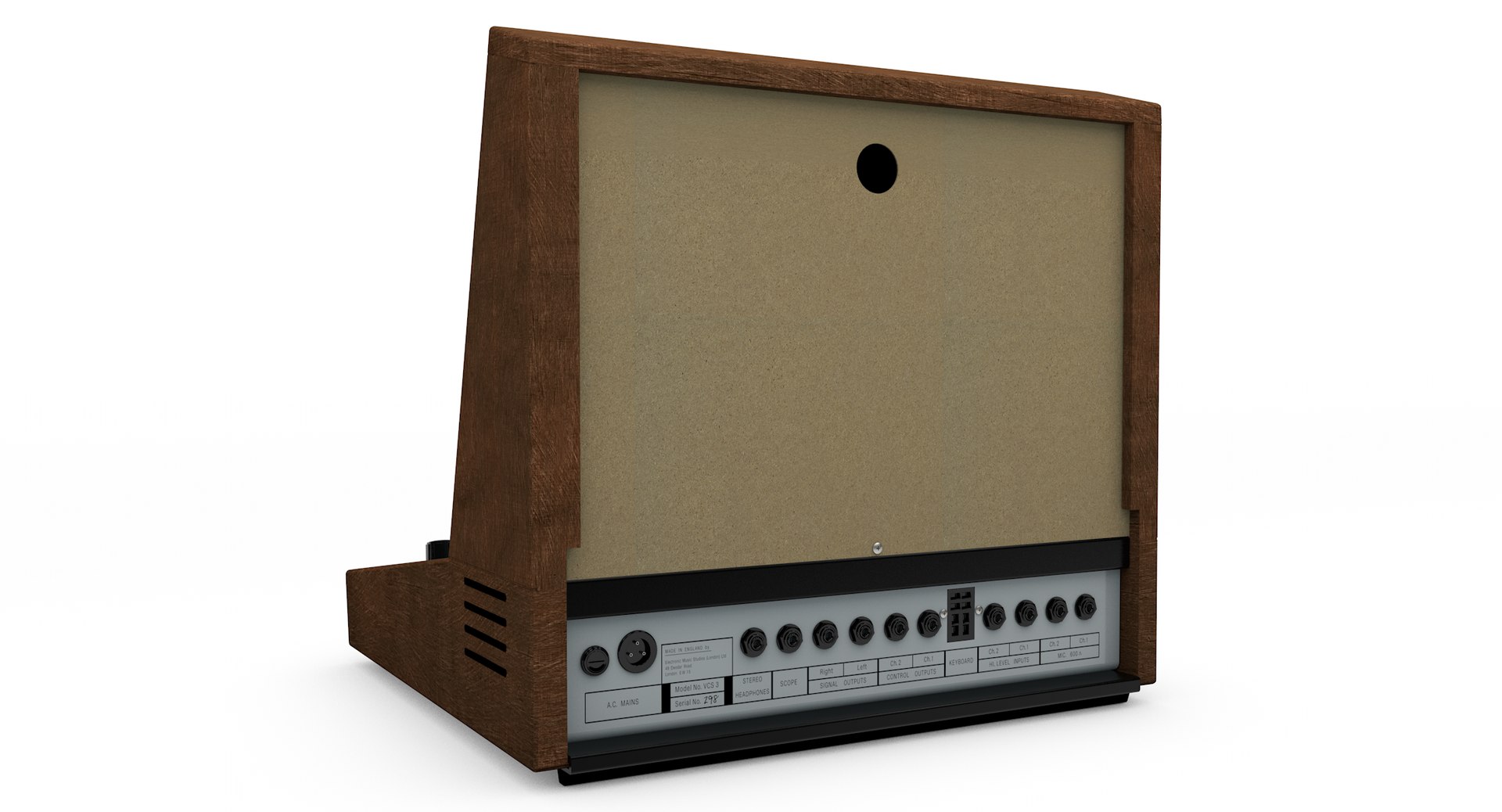 Ems Vcs3 Putney Music Studio 3D - TurboSquid 1592044