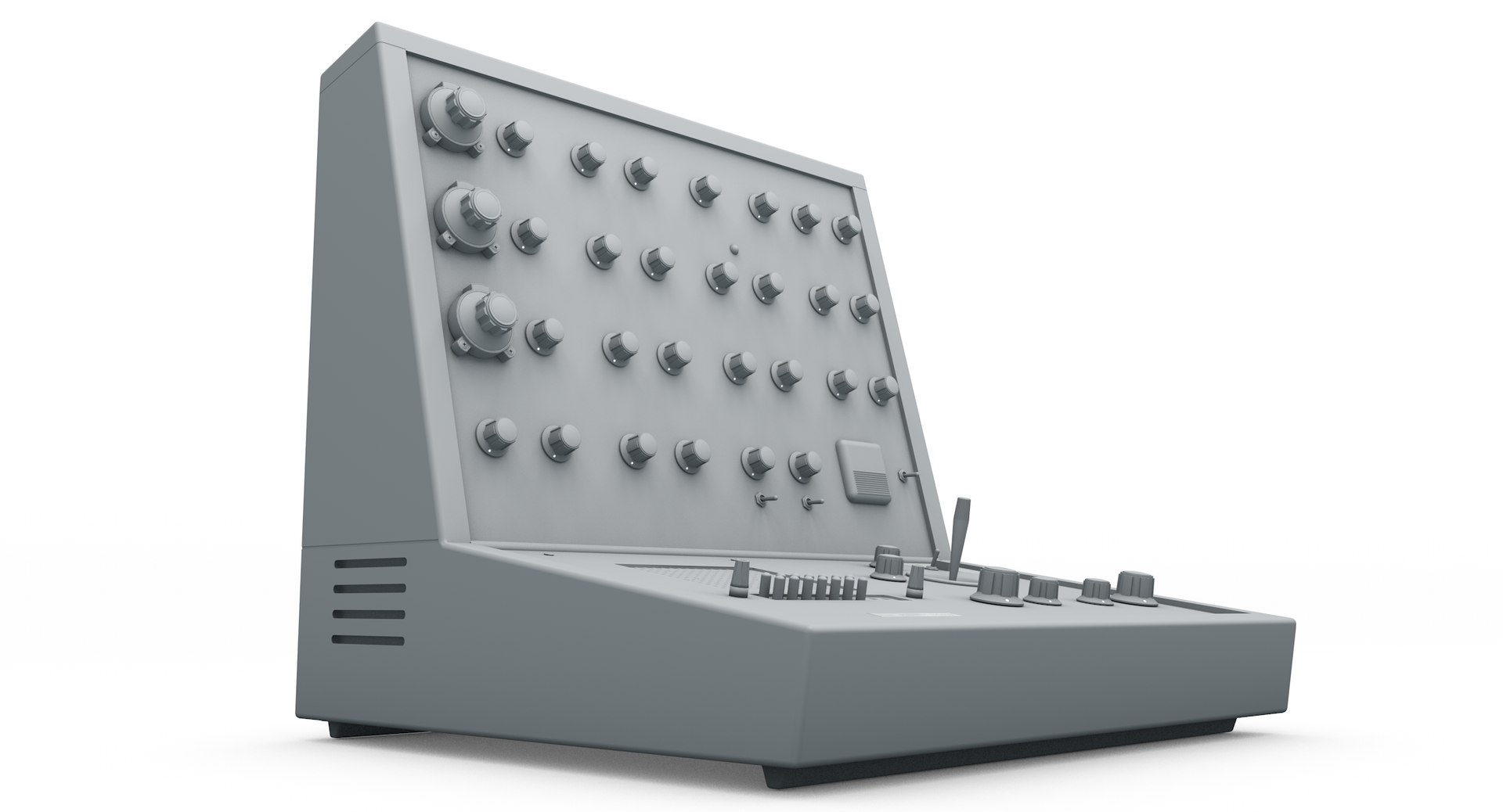 Ems Vcs3 Putney Music Studio 3D - TurboSquid 1592044