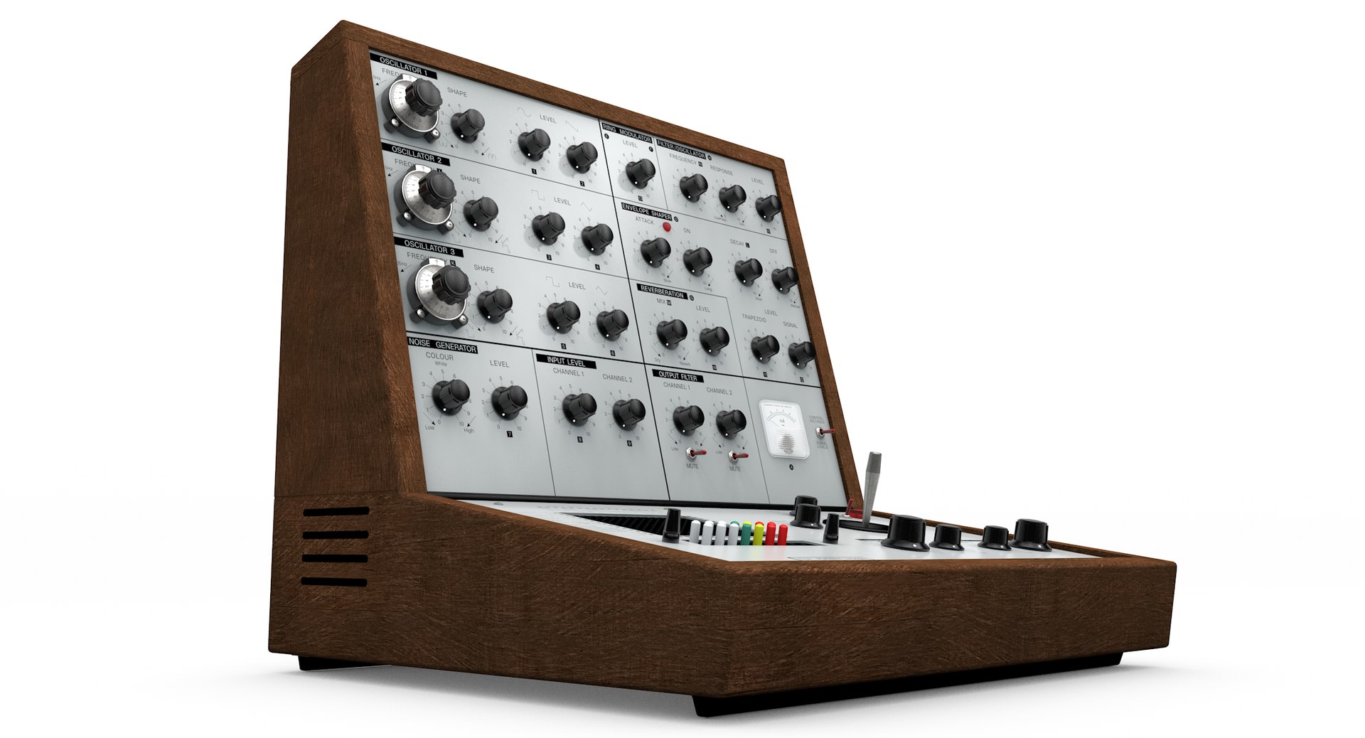 Ems Vcs3 Putney Music Studio 3D - TurboSquid 1592044