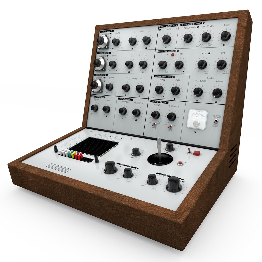Ems Vcs3 Putney Music Studio 3D - TurboSquid 1592044