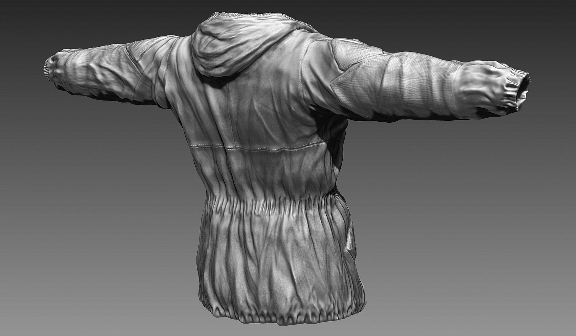 Jacket Zbrush Obj