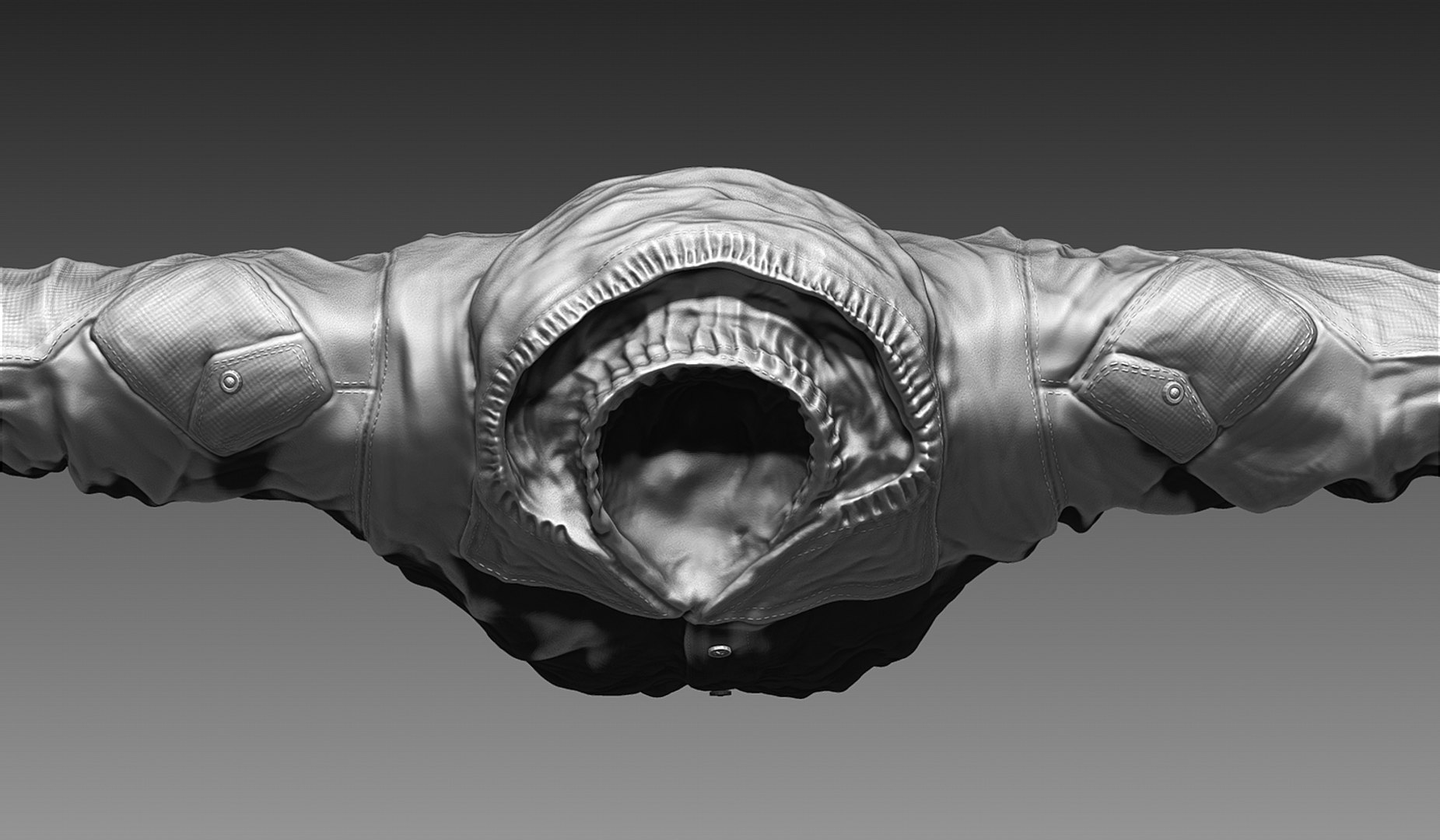 Jacket Zbrush Obj