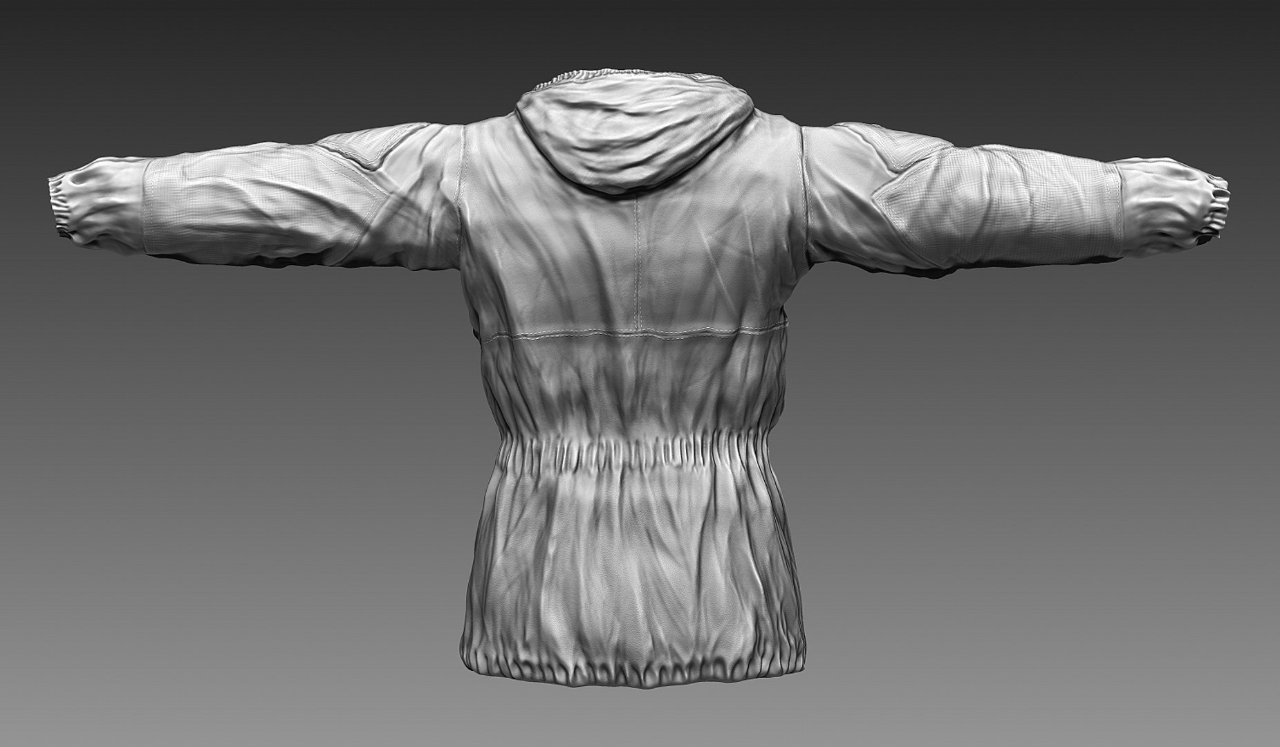 Jacket Zbrush Obj