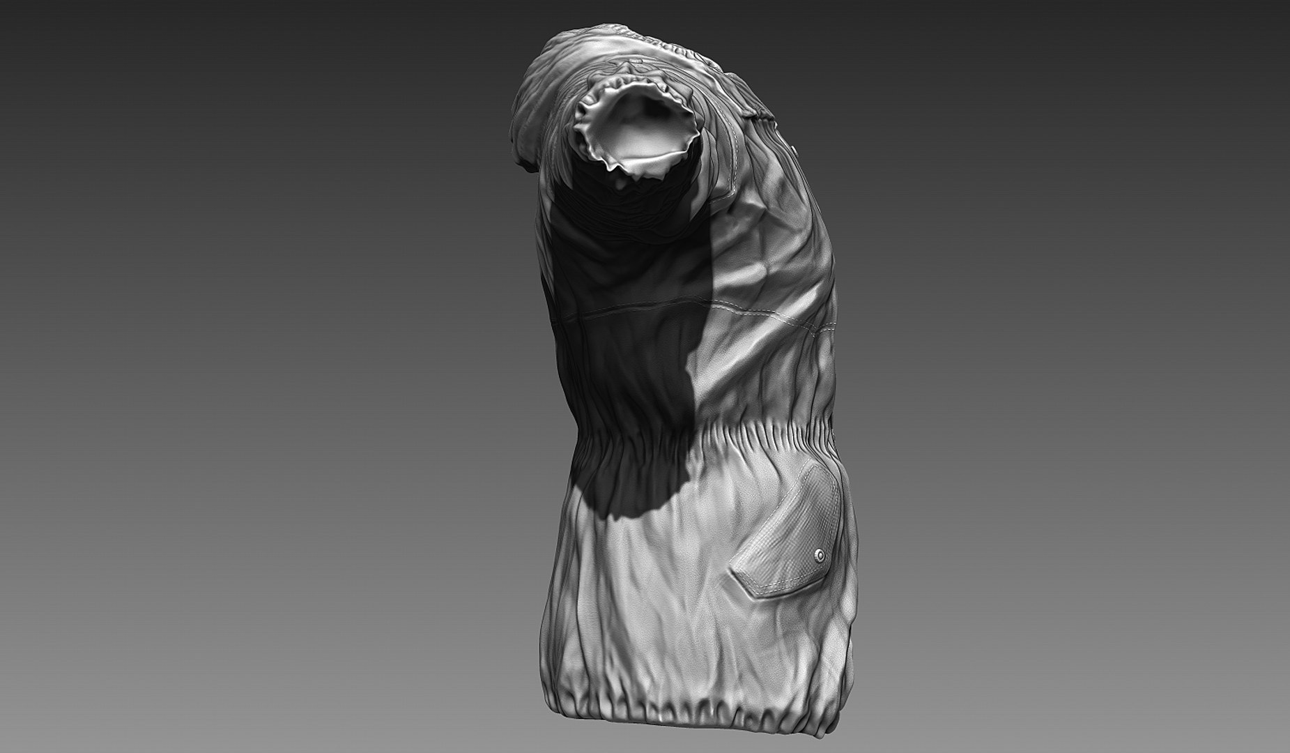 Jacket Zbrush Obj