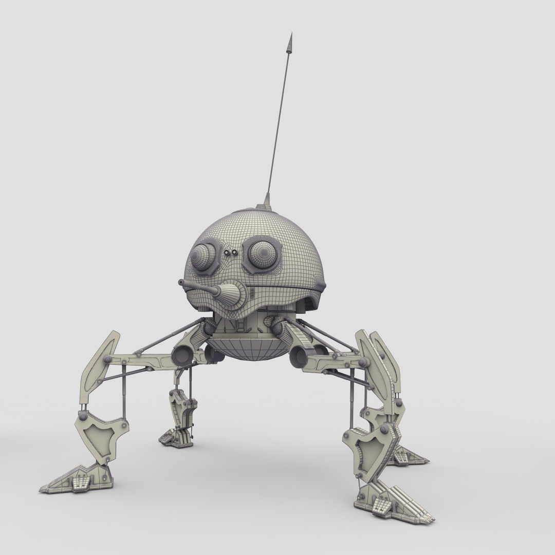 dsd1 dwarf spider droid 3d model