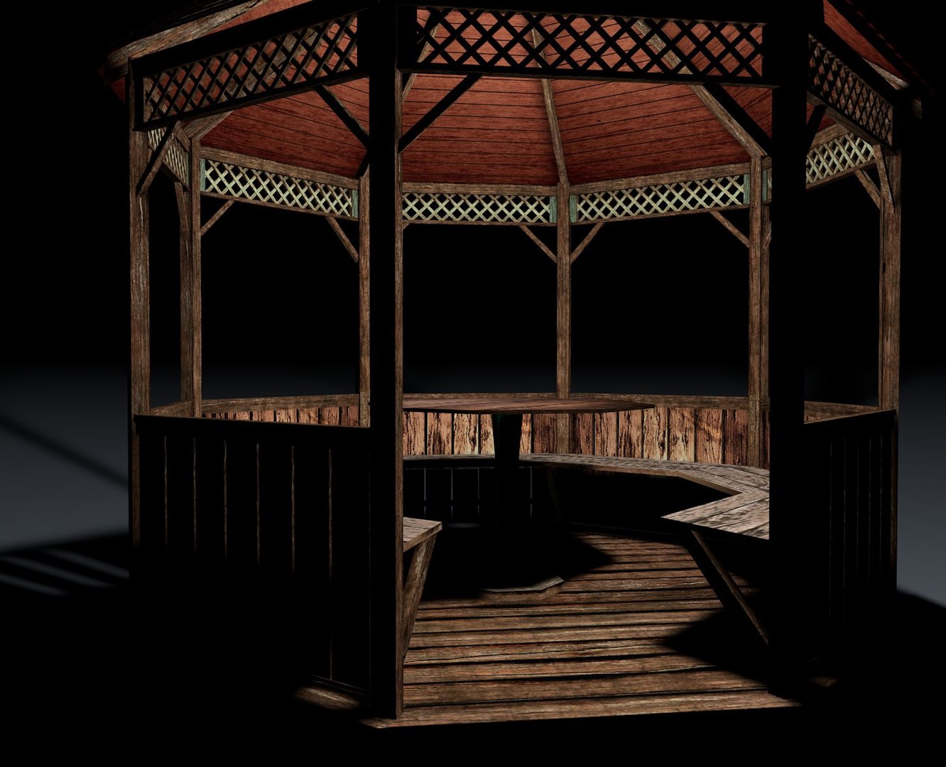 Gazebo 3d Model