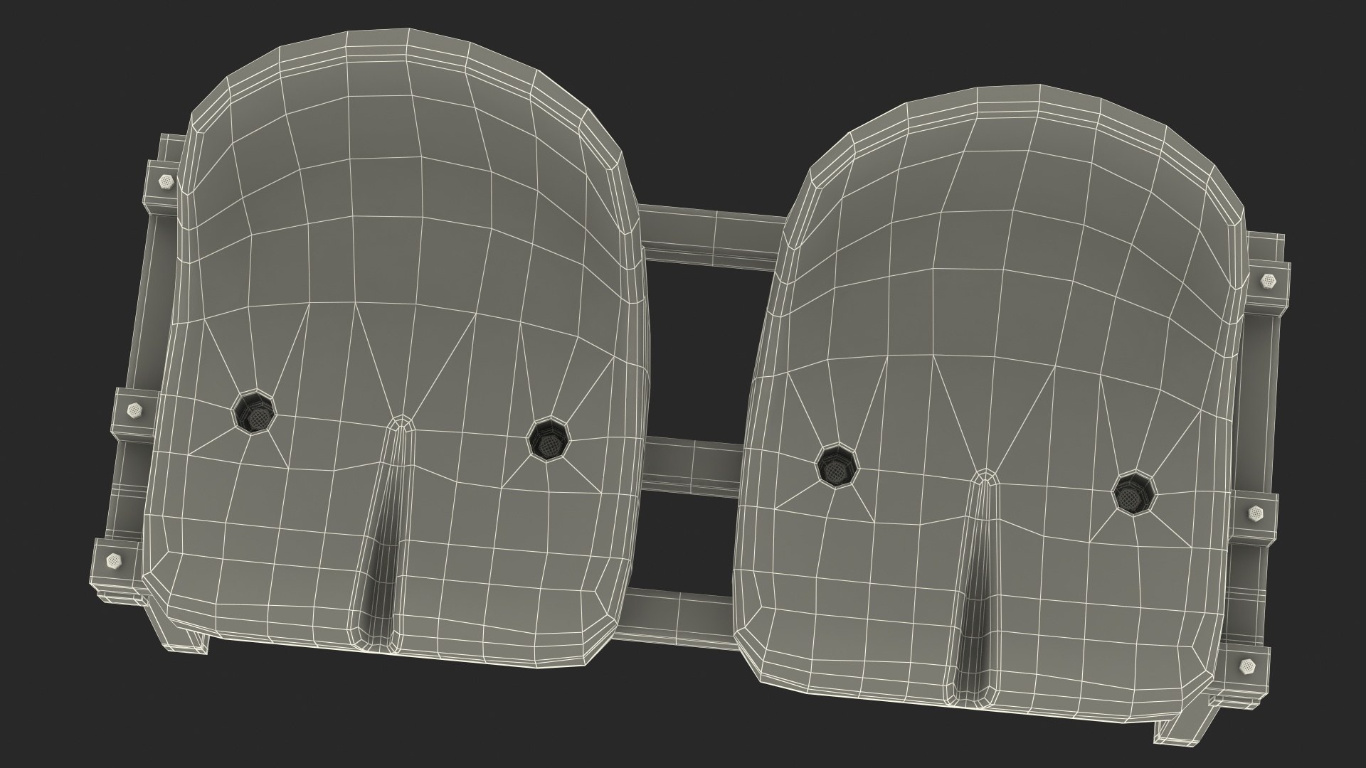 Soccer Bench with Plastic Seats Forza 3D - TurboSquid 1969609