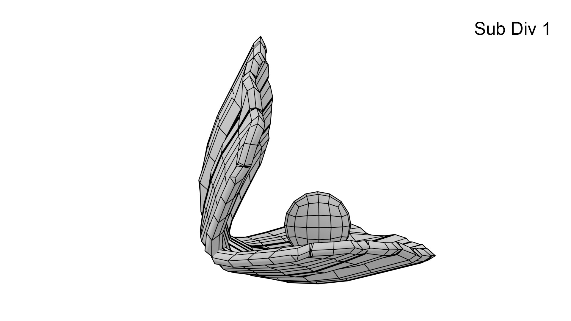 Blue Sea Shell Model - TurboSquid 2074024