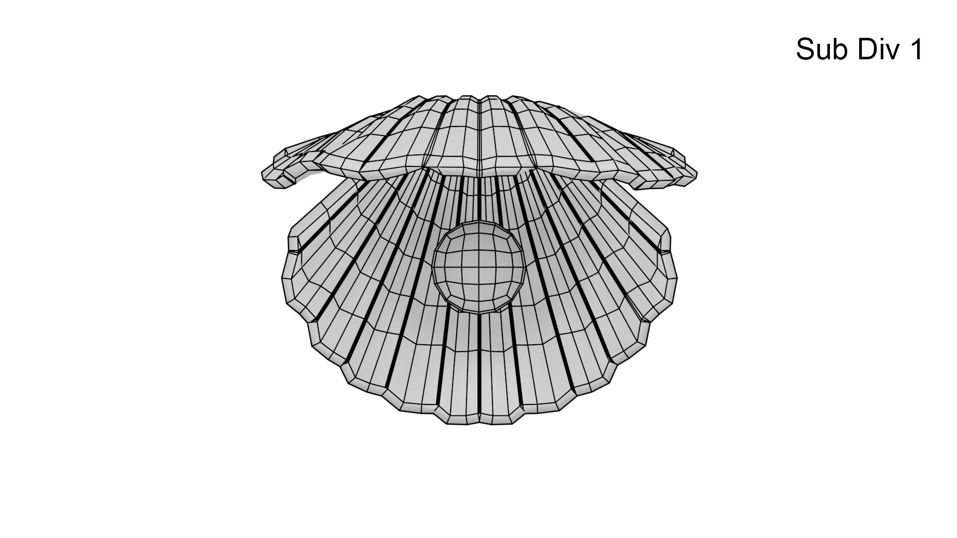 Blue Sea Shell Model - TurboSquid 2074024