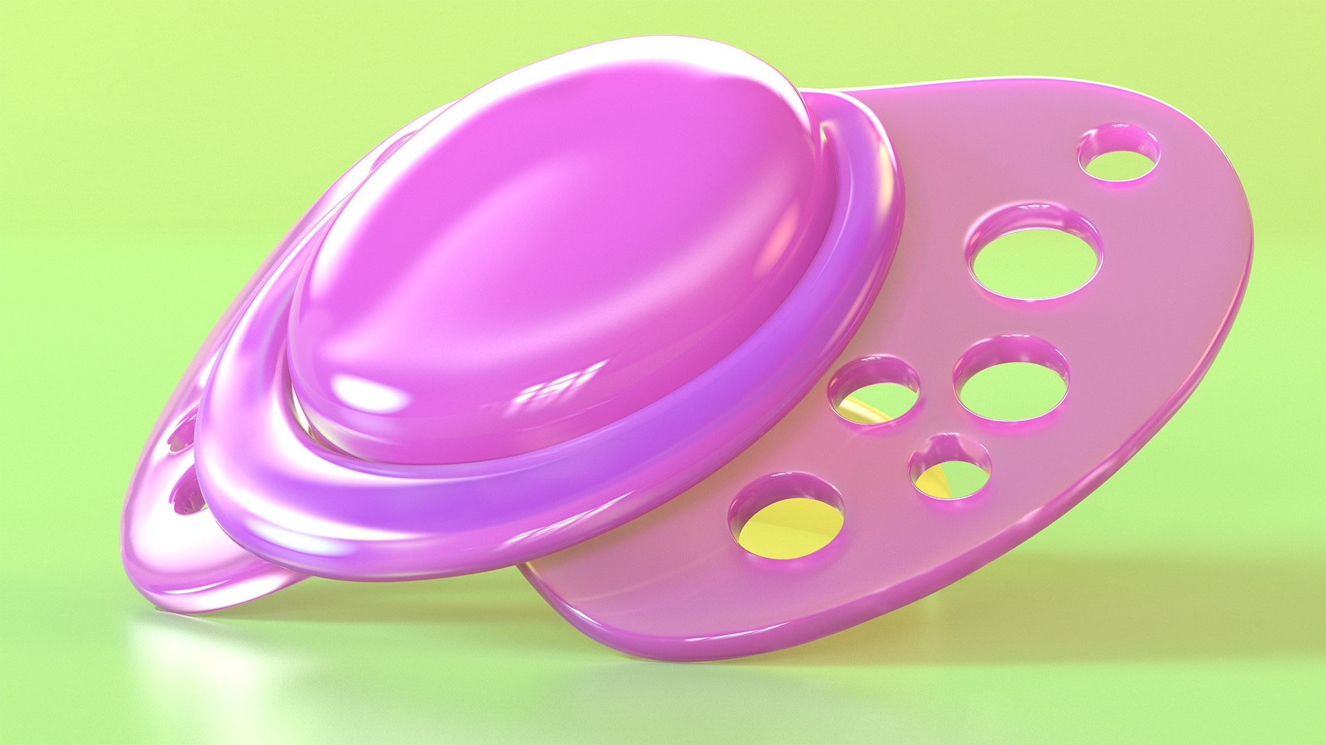 Baby Pacifiers Collection 3D Model - TurboSquid 2178543