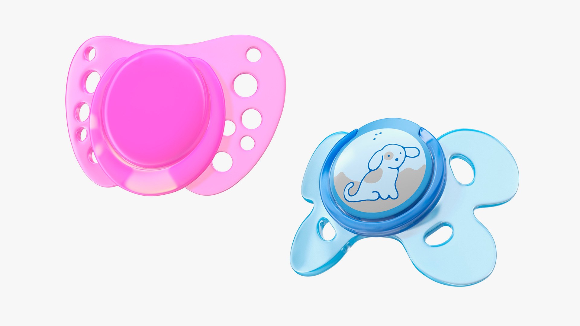Baby Pacifiers Collection 3D Model - TurboSquid 2178543