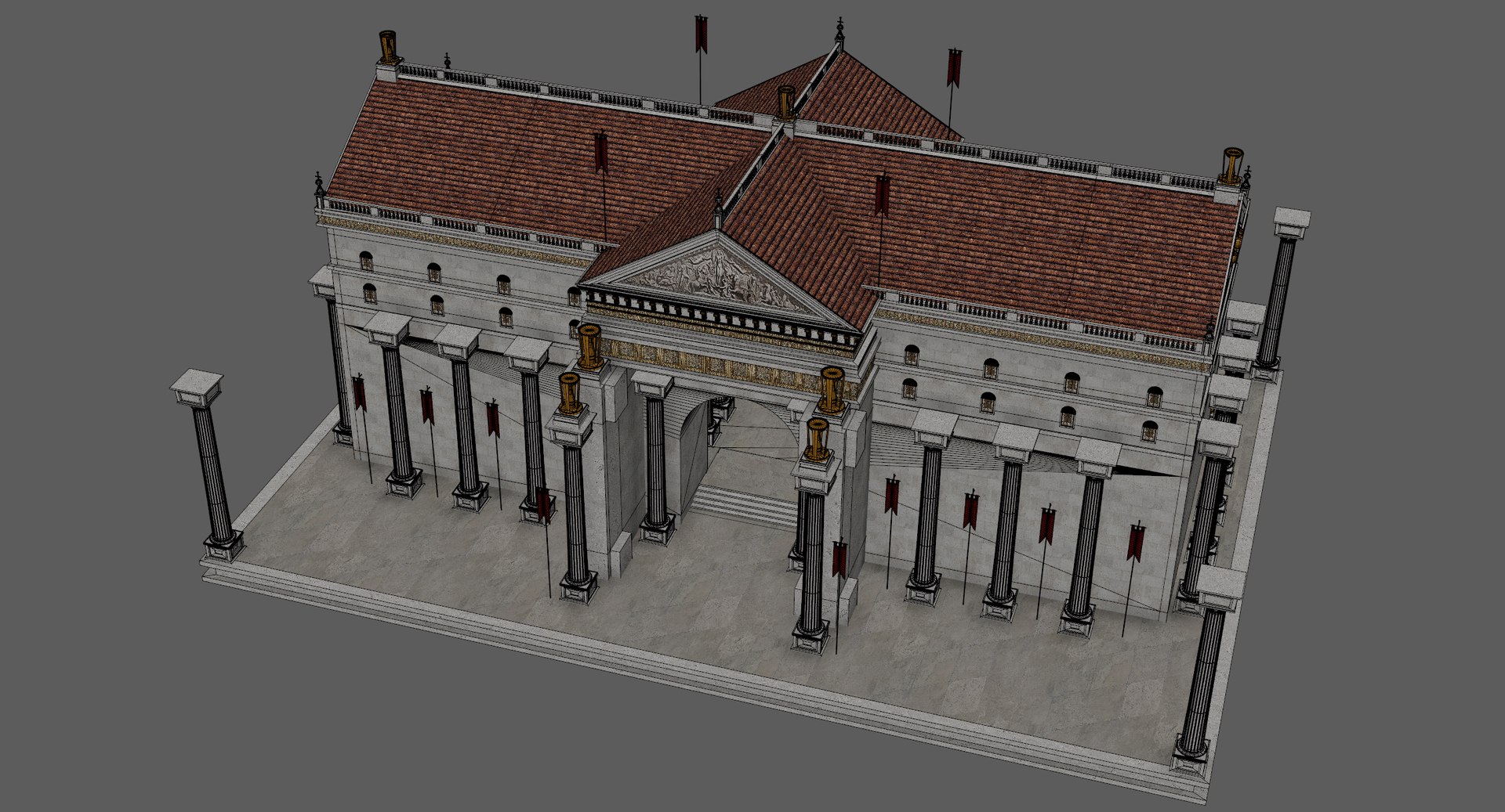 Fantasy Temple Gate 3D Model - TurboSquid 2272748