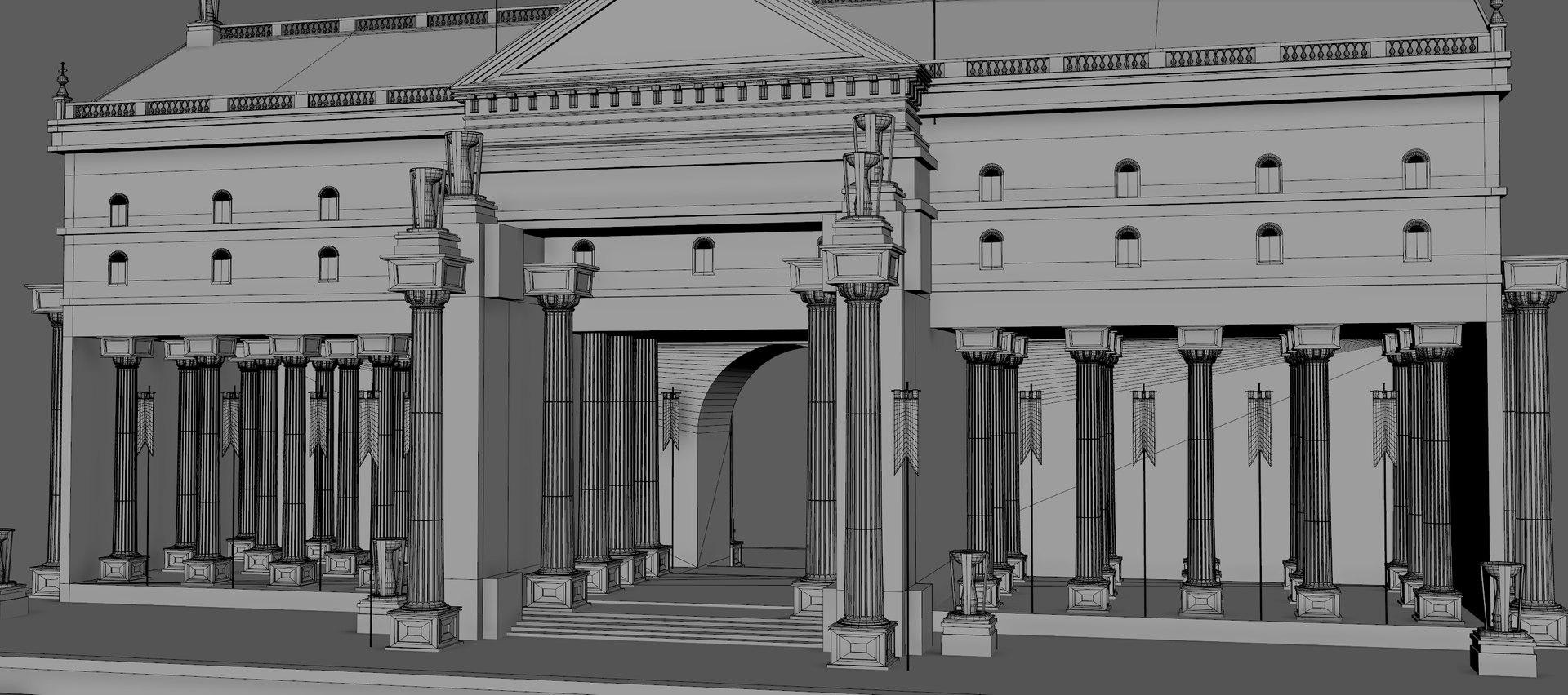 Fantasy Temple Gate 3D Model - TurboSquid 2272748