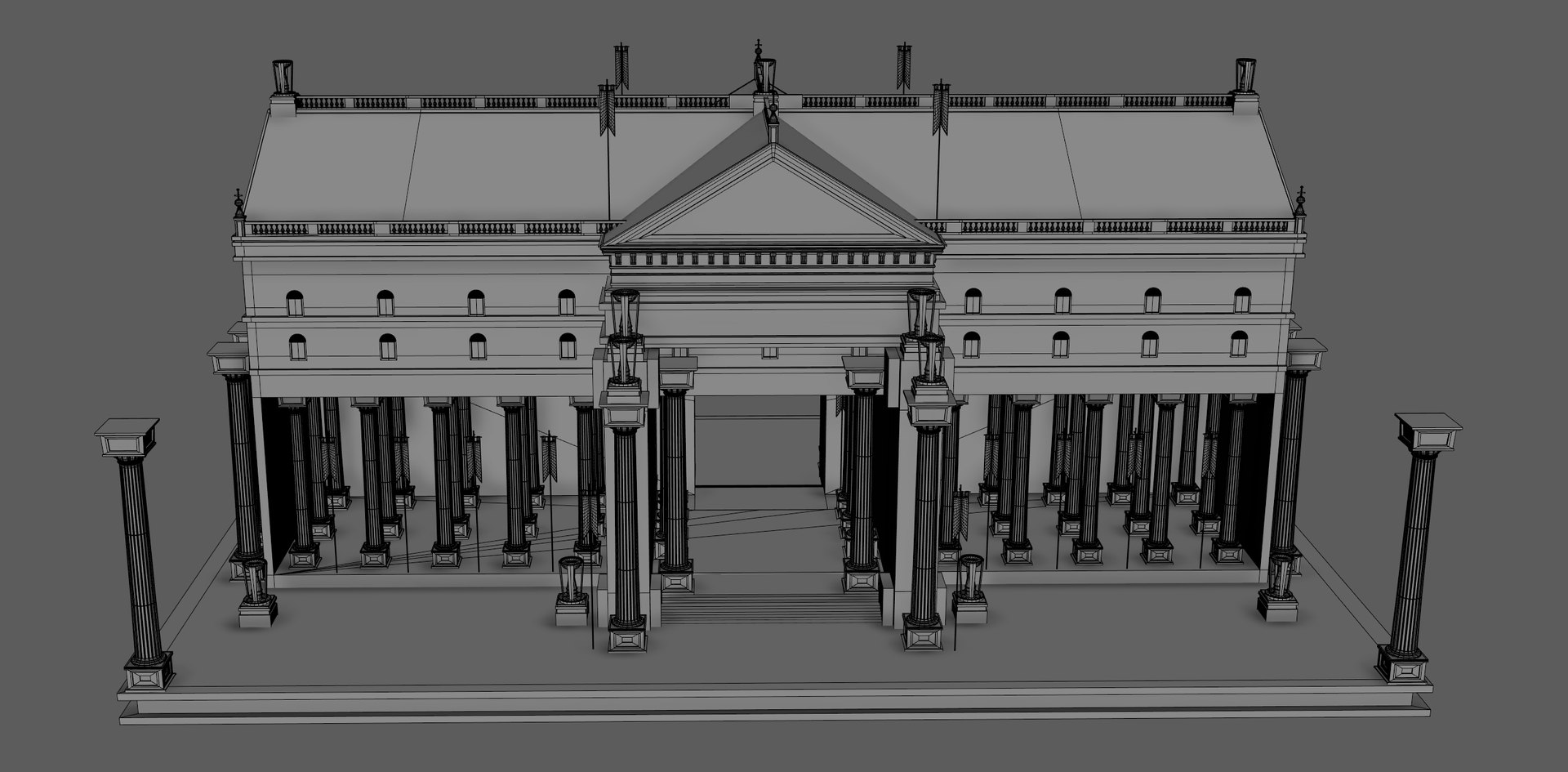 Fantasy Temple Gate 3D Model - TurboSquid 2272748