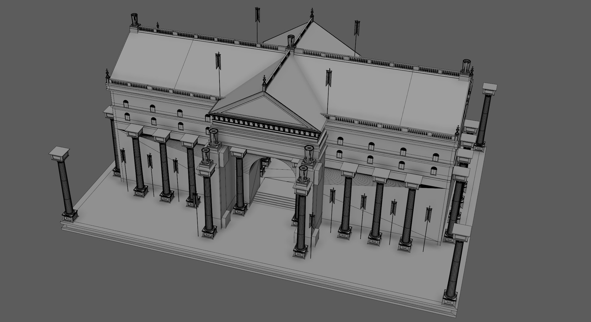 Fantasy Temple Gate 3D Model - TurboSquid 2272748