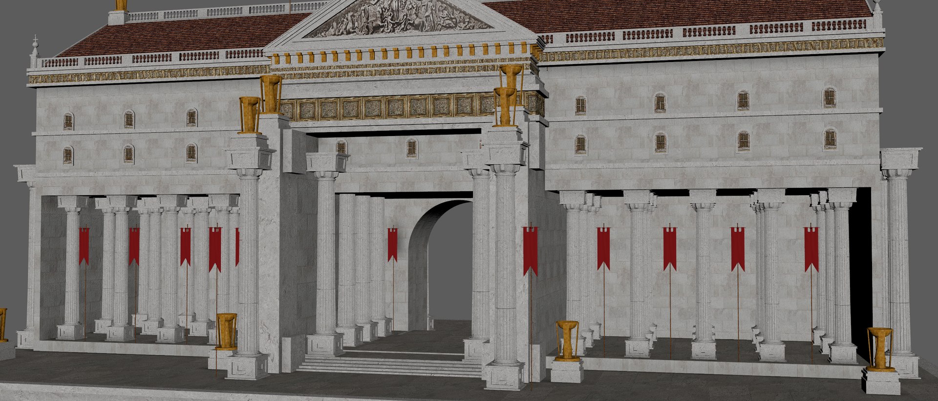 Fantasy Temple Gate 3D Model - TurboSquid 2272748