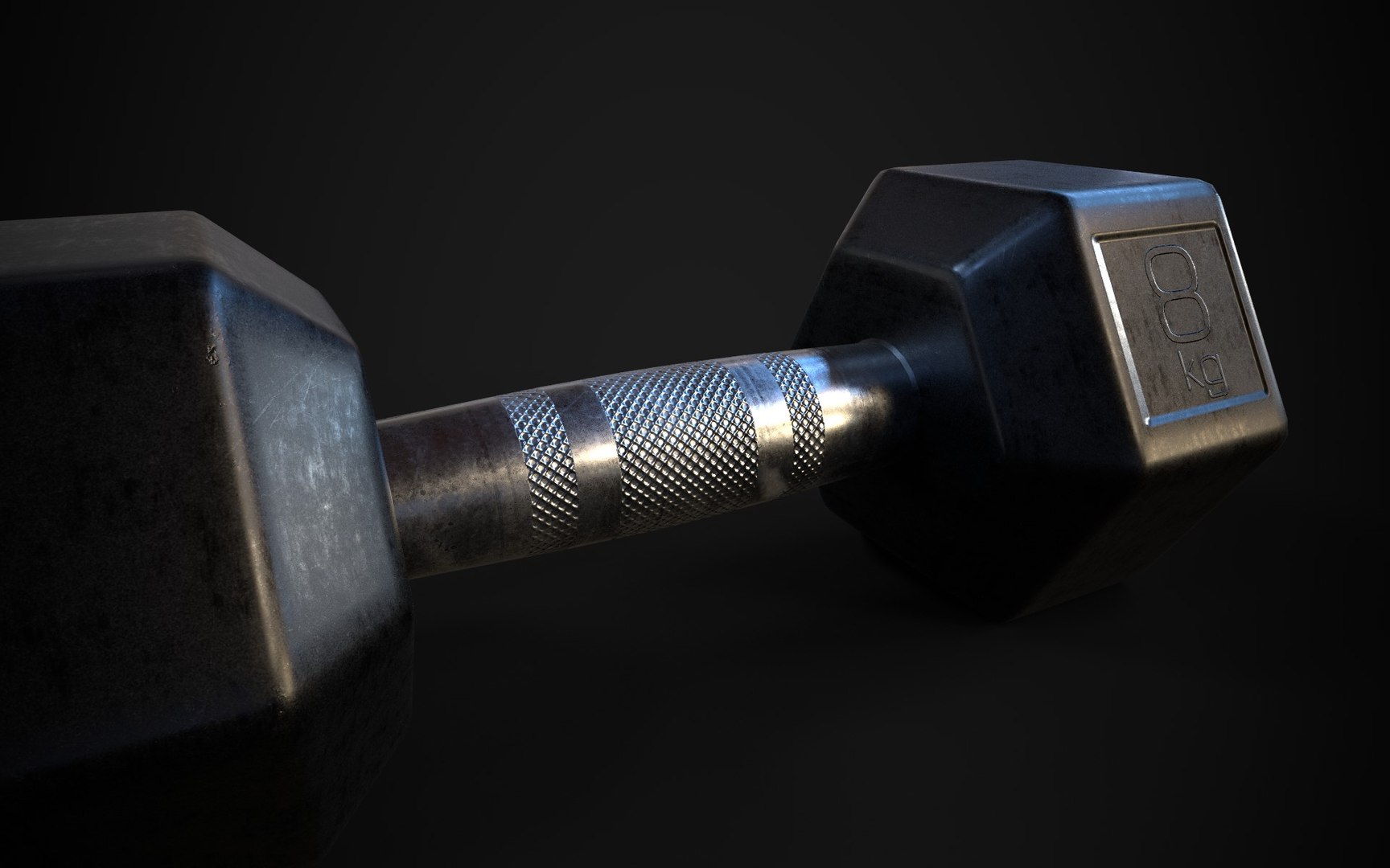 3d Dumbbell Model Turbosquid 1943128