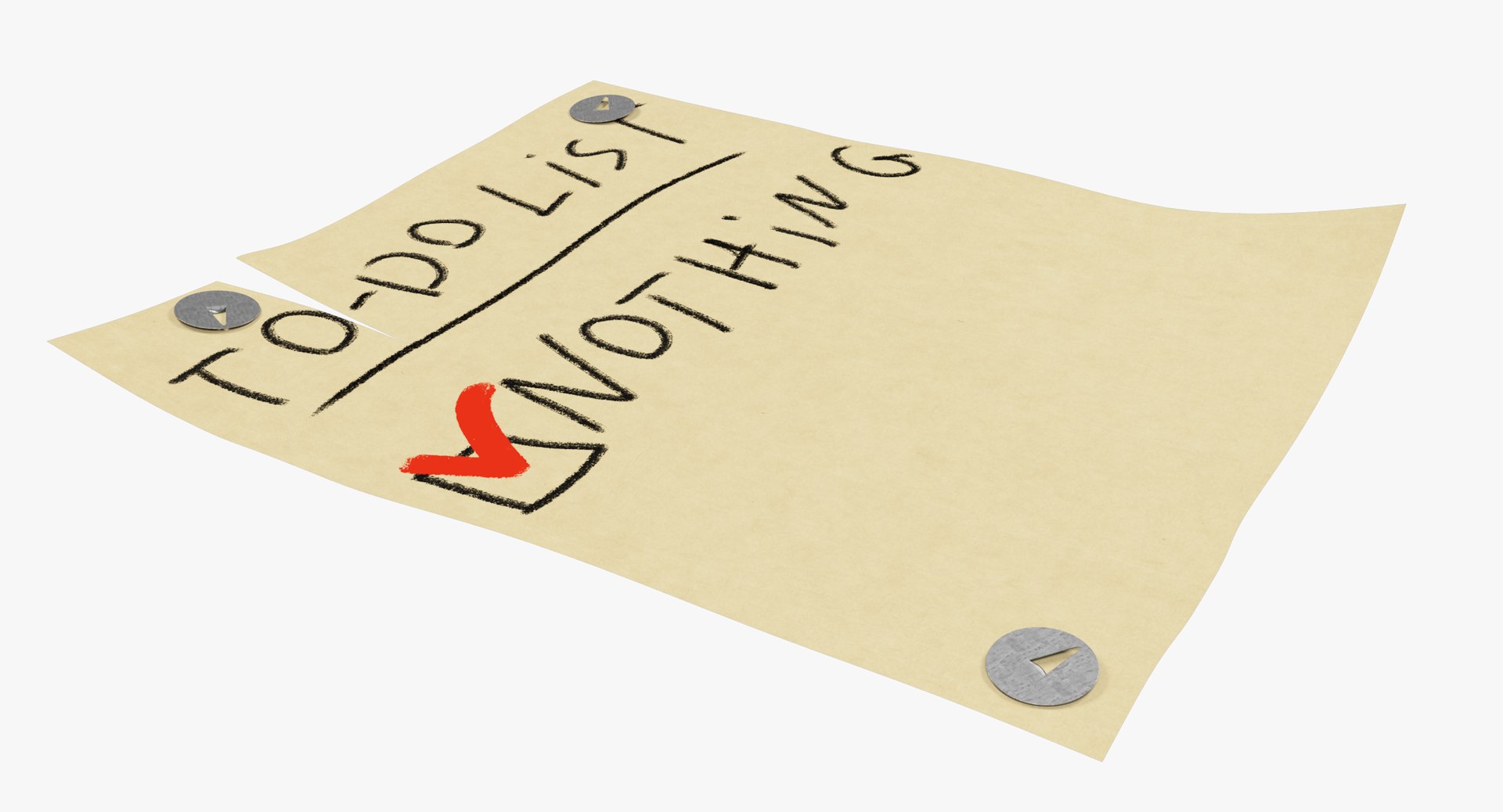 3D Pinned List - TurboSquid 1391535