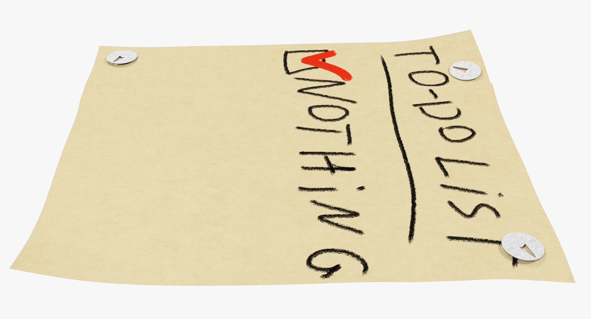 3D Pinned List - TurboSquid 1391535