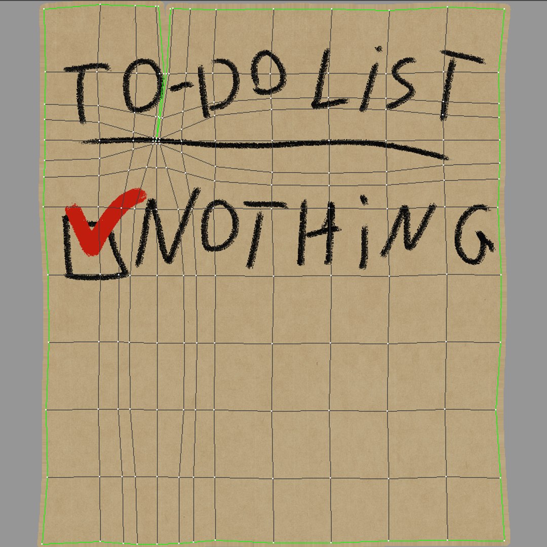 3D Pinned List - TurboSquid 1391535