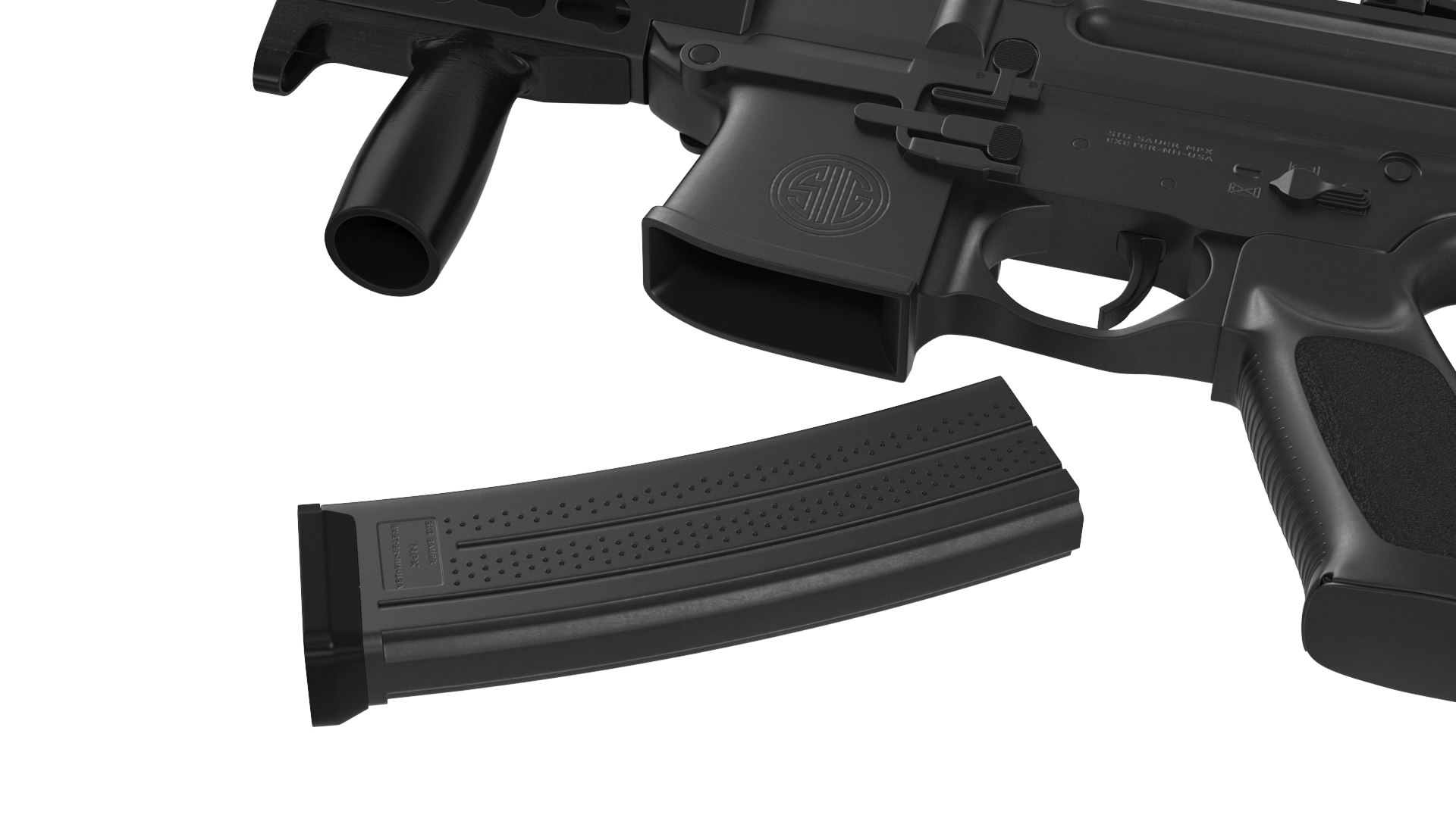 Mini Submachine Gun SMG SIG SAUER MPX 3D Model - TurboSquid 2148554