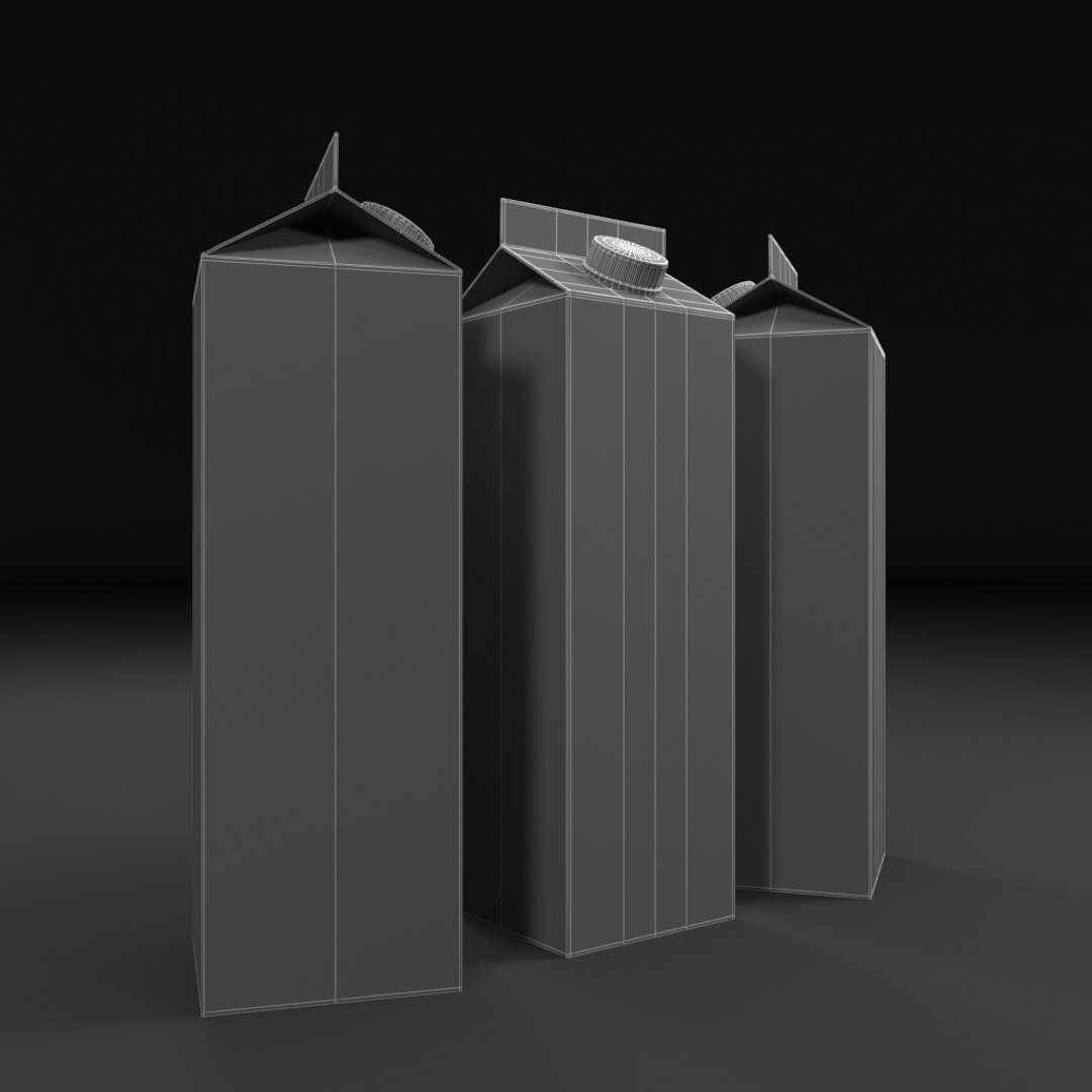 3D Juice Box Model - TurboSquid 1572958
