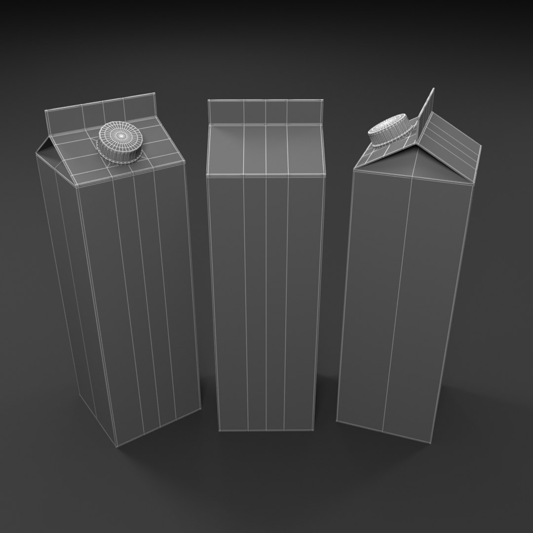 3D Juice Box Model - TurboSquid 1572958