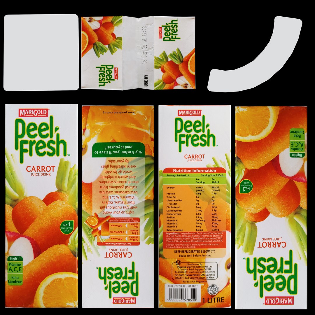 3D Juice Box Model - TurboSquid 1572958