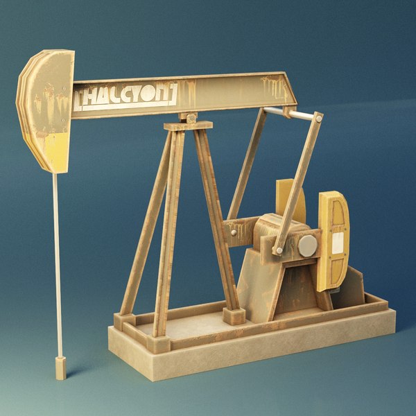 Oil drill 3D model - TurboSquid 1377021