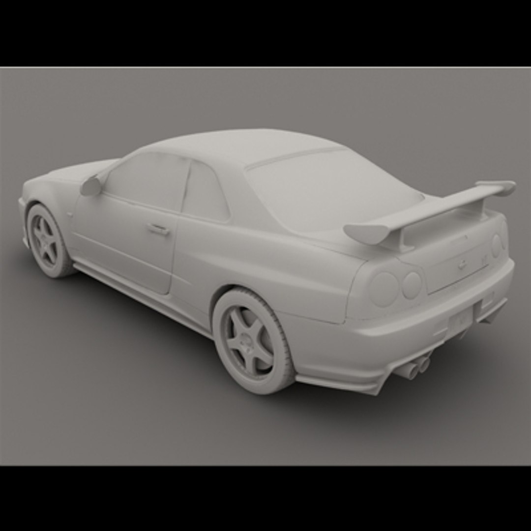 Nissan Skyline Gtr R34 3d 3ds