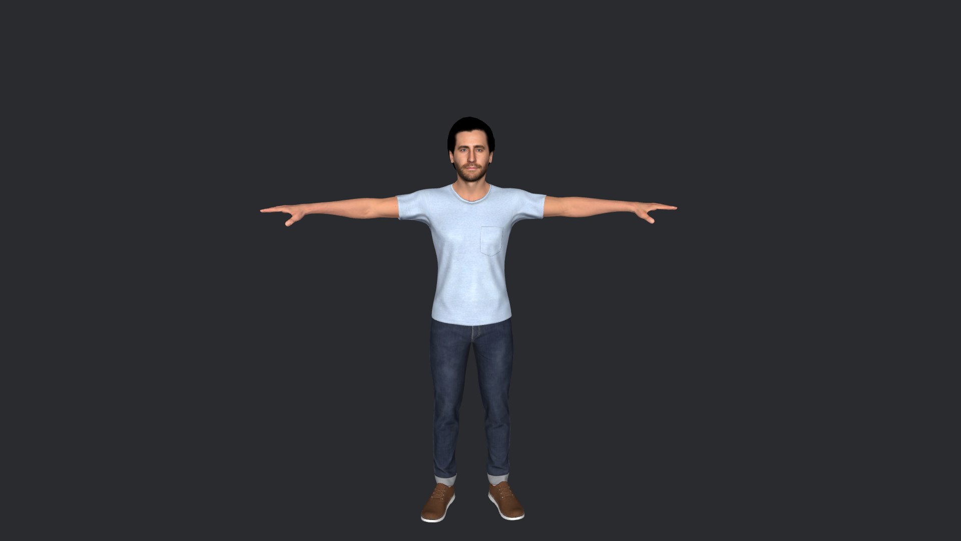 Mysterio Jake Gyllenhaal Hyper Realistic Full Body Fully Rigged 3D ...