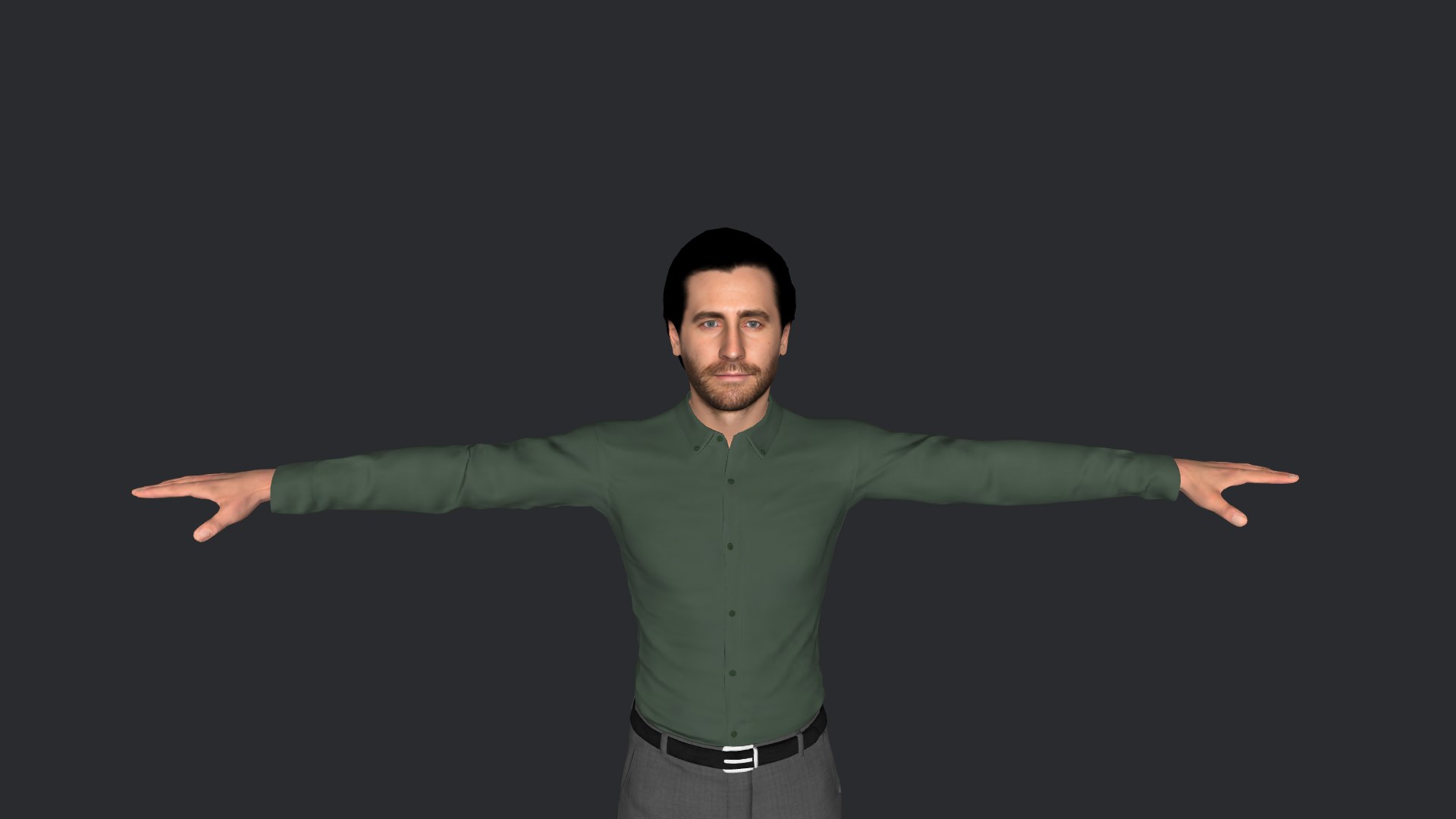 Mysterio Jake Gyllenhaal Hyper Realistic Full Body Fully Rigged 3D ...