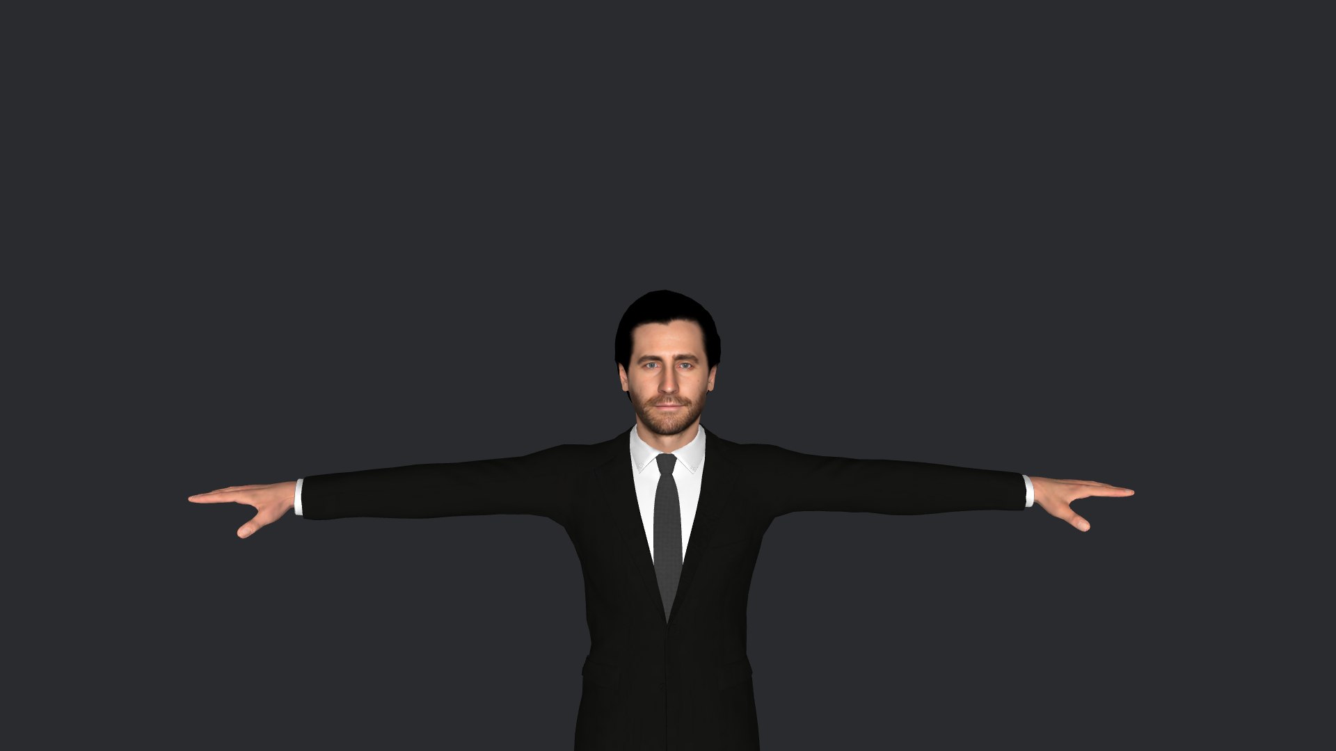 Mysterio Jake Gyllenhaal Hyper Realistic Full Body Fully Rigged 3D ...