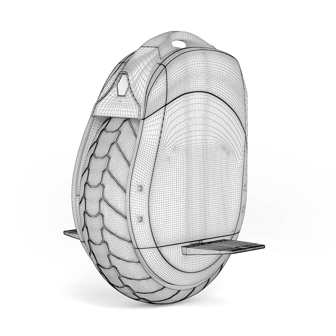3D Onewheel Electric Transport - TurboSquid 1456709
