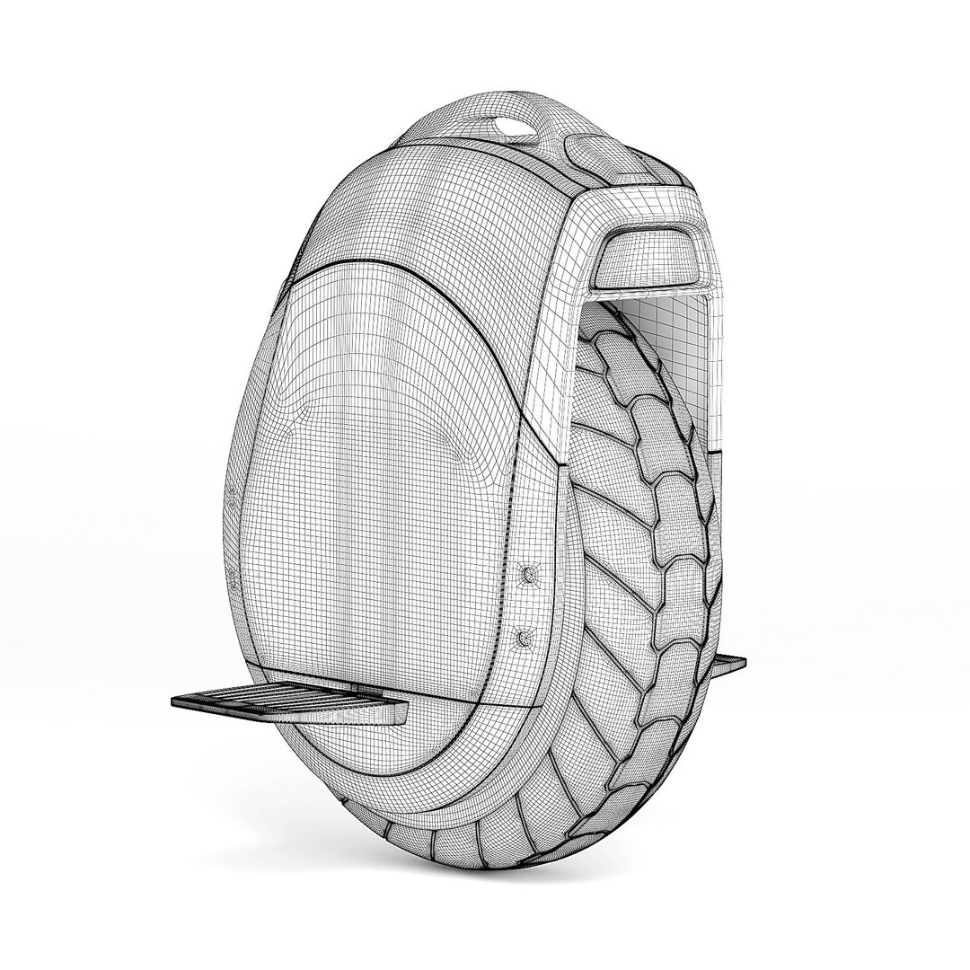 3D Onewheel Electric Transport - TurboSquid 1456709