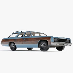 Low Poly Station Wagon 3D Models for Download | TurboSquid
