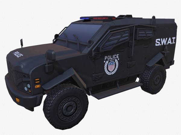 Car armored swat pack 3D model - TurboSquid 1421516