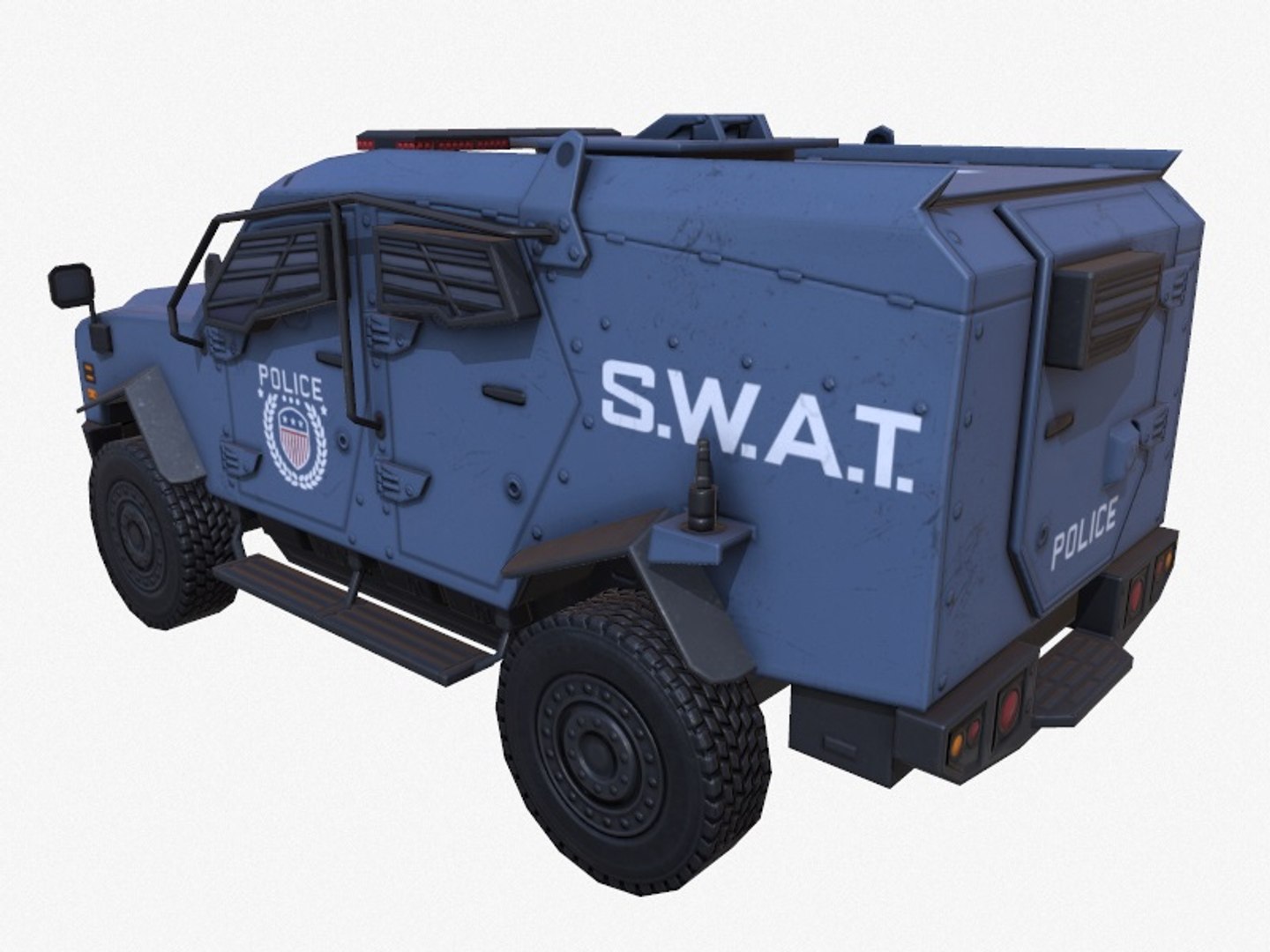Car Armored Swat Pack 3D Model - TurboSquid 1421516