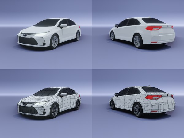 coleção de 50 carros low poly Modelo 3D - TurboSquid 1751651