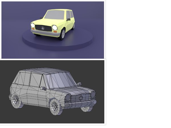 Modelo 3d Colección De 50 Coches Low Poly Turbosquid 1751651